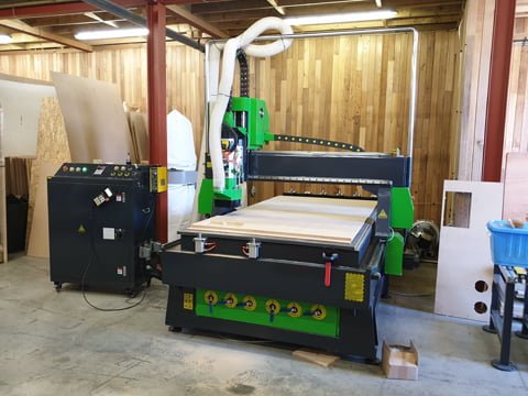 CNC routing machine installed in Yorkshire. - Mantech Machinery