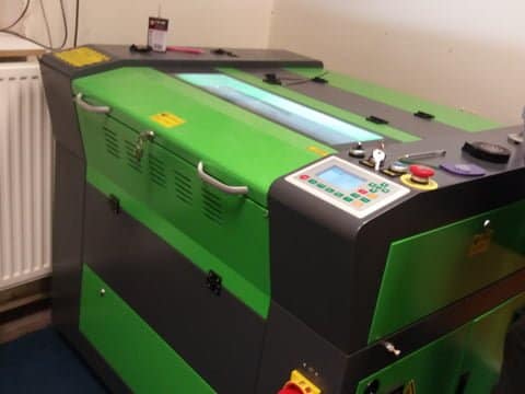 Two 80w CO2 laser cutting machines - Mantech Machinery UK
