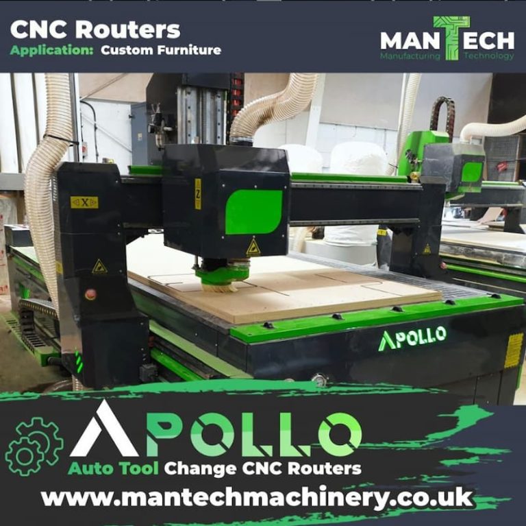 Apollo CNC Router Installation - Kitchen Fabrication - Mantech Machinery UK