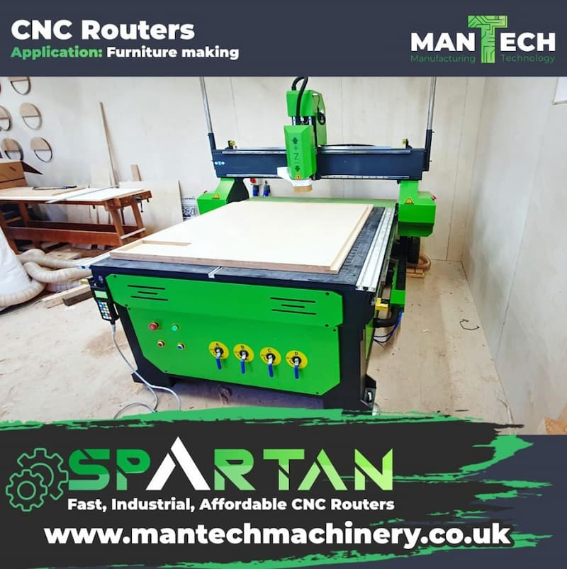 A CNC Router that won't break the bank - Mantech Machinery UK