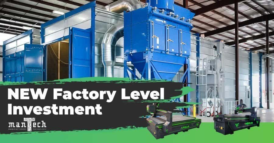 NEW Factory Level Investment – Mantech Machinery UK