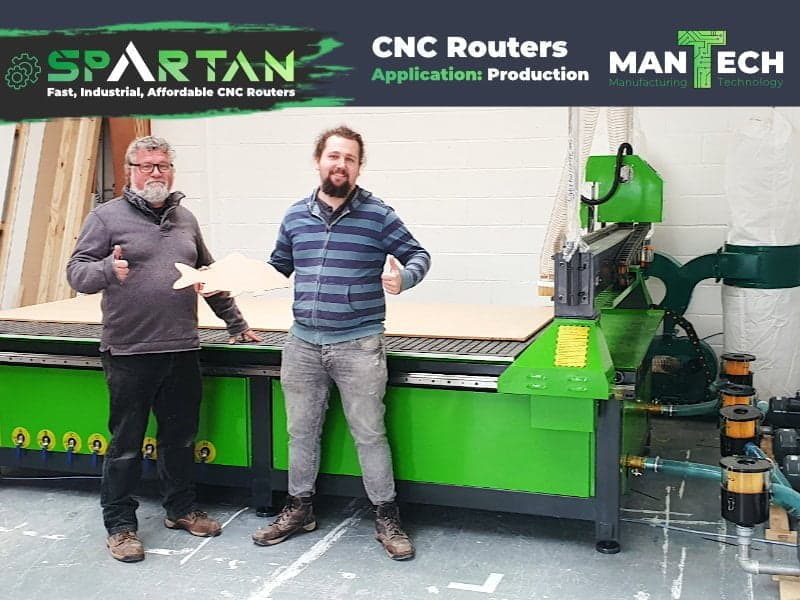 Klant uit Warrington kiest voor Spartan 1530 CNC – Mantech Machinery UK