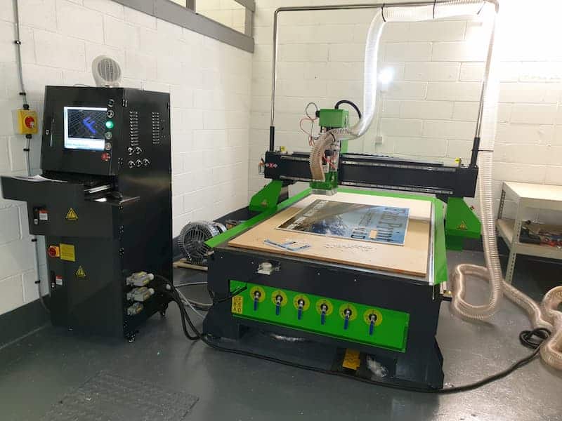 Merlin 1325 CNC Router Installation – Mantech Machinery UK